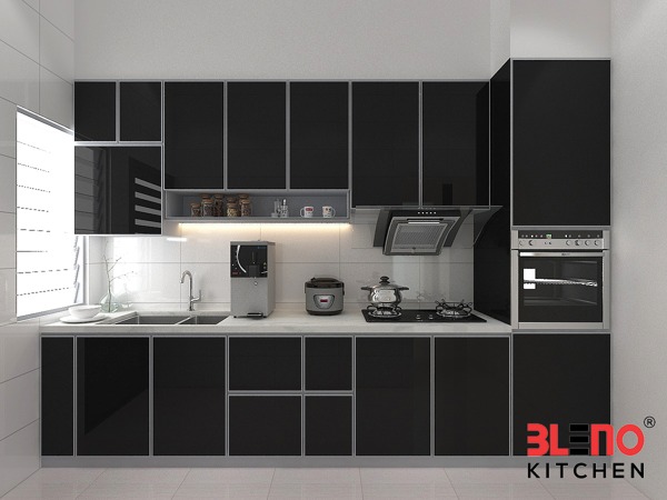 15 Practical Aluminium Kitchen Cabinet Designs & Ideas You’ll Love